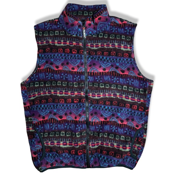 chuck roast | Jackets & Coats | Vintage 9s Chuck Roast Pattern Fleece ...